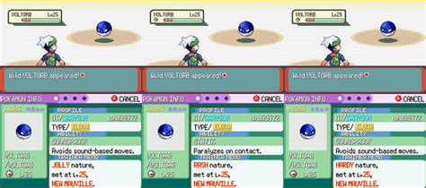 Iii All Three Fake Pokeball Voltorb From New Mauville Rshinypokemon