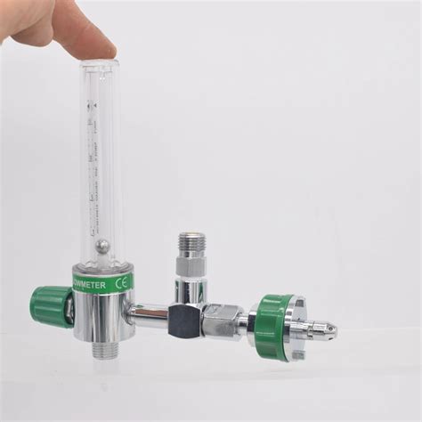 Dual Fuction Oxygen Flowmeter For Oxygen Therapy And Ventilator
