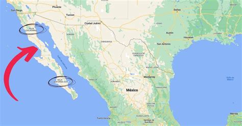 Maps Of Baja California Mexico Baja California Map Discover Baja