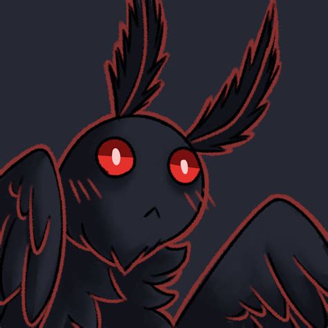 Mothman Cute By Flaming Trash Can On Deviantart