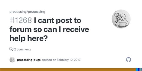 i cant post to forum so can i receive help here · issue 1268