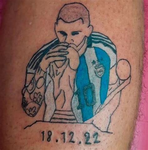 Furor Por Los Campeones Del Mundo Los Tatuajes Más Llamativos Que
