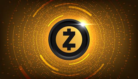 Zcash Zec Coin Cryptocurrency Concept Banner Background 14295332