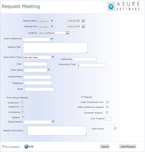 Submitting A Request