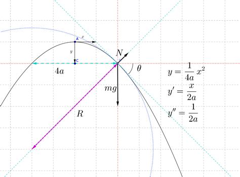 homework and exercises constrained motion in a parabolic tube