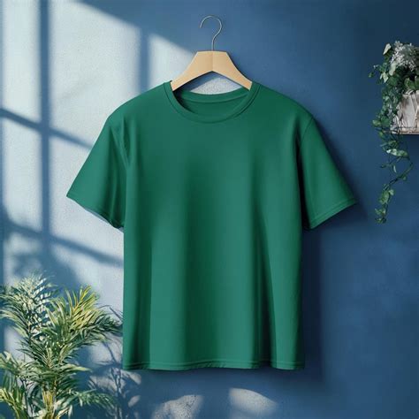 Green T Shirt Mockup T Shirt Mockup Clothing Mockup Digital Mockup