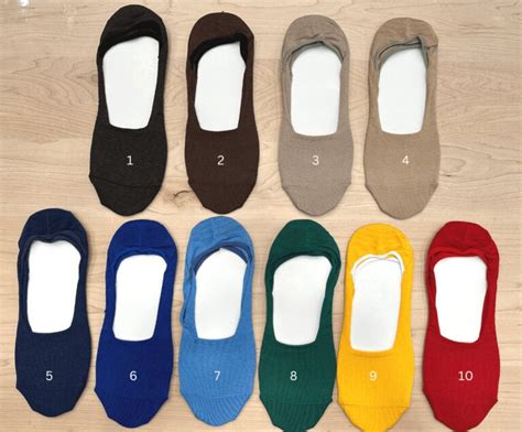 No Show Sock Colors Gentlemans Gazette