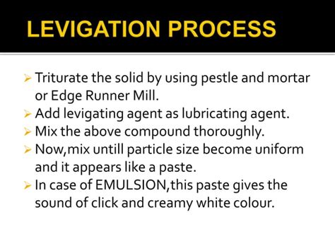 Levigation And Trituration Pptx Levigation And Trituration Pptx