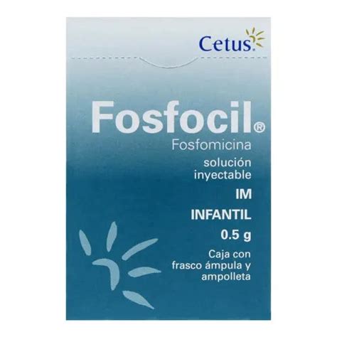 Fosfocil 500 Mg Amp C 1 ¥172