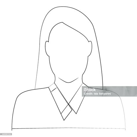 Half Body Person Icon Vector Stock Illustration Download Image Now