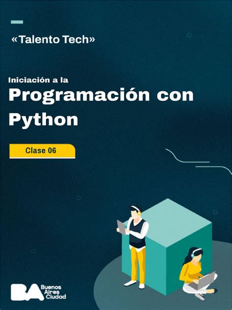 Clase 06 Pdf Python Lenguaje De Programación Programación De
