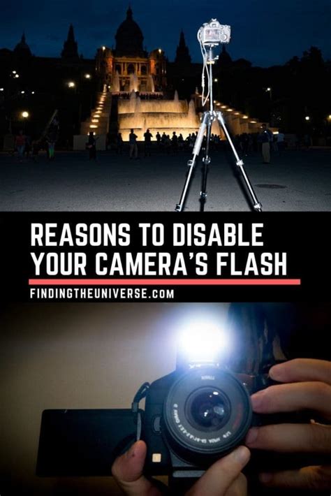 8 Reasons To Disable The Flash On Your Camera Finding The Universe