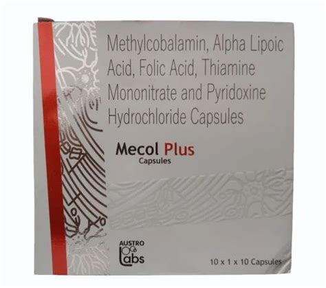 Mecol Plus Capsule At Rs 187bottle Multivitamin Tablet In Begusarai