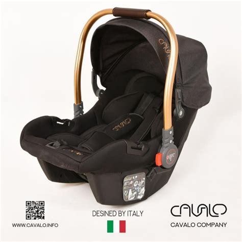 سرویس کالسکه ۲ تکه کاوالو Cavalo چمدانی مشکی