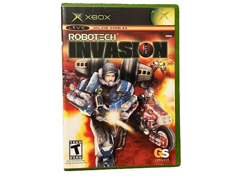 Robotech Invasion Original Xbox Complete Puzzles Ltd