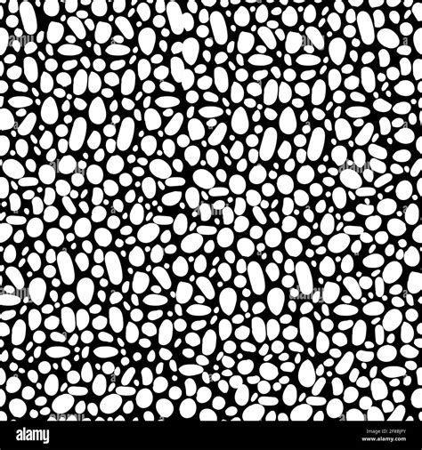 Abstract Simple Seamless Vector Pattern Many Small Dots Spots On A
