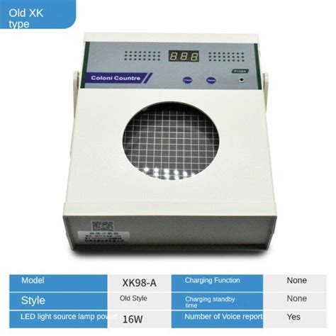 Laboratory Colony Counter Bacteria Quantity Detector Total Bacteria