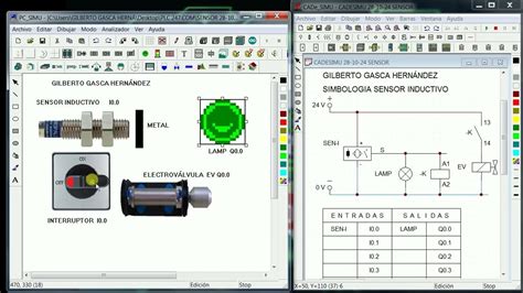 Conexión De Sensor Inductivo Con Simulador Pc Simu Y Cade Simu Youtube