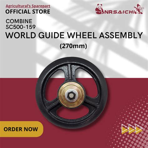 Jual World Guide Wheel Assembly 270mm Zkb85 307a 001 Combine Harvester