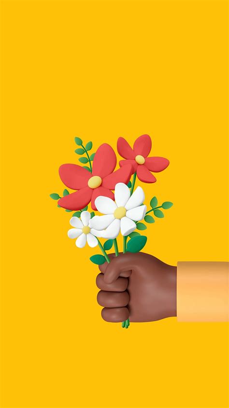 3d Flower Wallpaper For Mobile