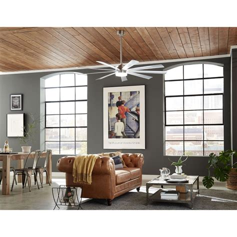 Modern Forms Fr W2101 72l Ss Wynd Xl 72 Ceiling Fan Bees Lighting