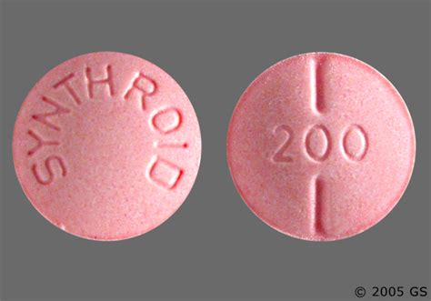 Synthroid Pill Identification Size Shape And Color Buzzrx