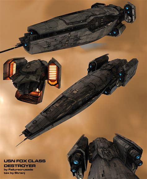 Fox Class Destroyer Image Angels Fall First The Second Antarean War