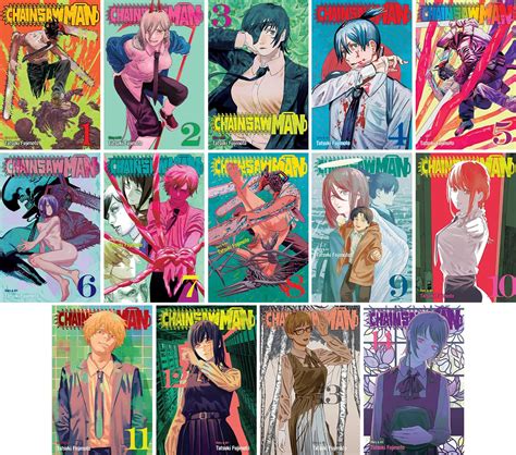 Chainsaw Man Series Vol 1 14 Set Of 14 Books Tatsuki Fujimoto