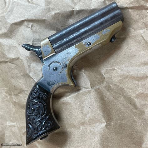 C Sharps And Co 22 Short Cal 4 Barrel Pepperbox 1860s