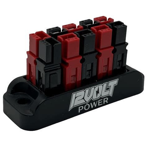 Compact 5 Position Powerpole Distribution Block Hamsource