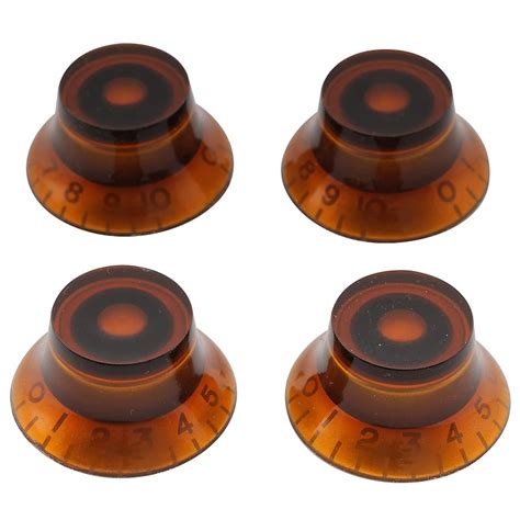 Metric Lp Guitar Top Hat Bell Knobs Tone Volume Control Knobs Reverb