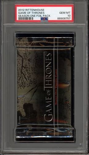 2012 Rittenhouse Game Of Thrones Season 1 Authentic Sealed Booster Pack