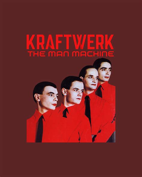 Kraftwerk Man Machine Electronic Band Digital Art By Phoenix Hall