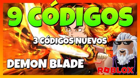 3 CÓDIGOS NUEVOS 9 CÓDIGOS de 😈DEMON BLADE 😈 Roblox 2024 😈 EMiLiOR - YouTube
