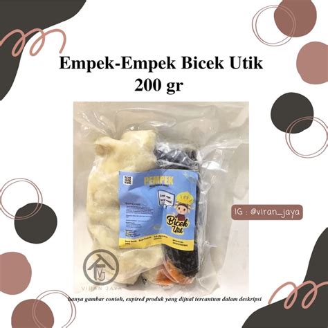 Jual Empek Empek Bicek Utik Frozen Food Shopee Indonesia