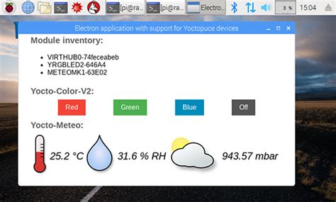 Using Yoctopuce Modules With Electron
