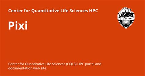 Pixi Oregon State University Research Hpc Documentation