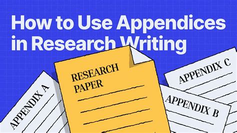 How To Use Appendices In Research Writing ️ Youtube