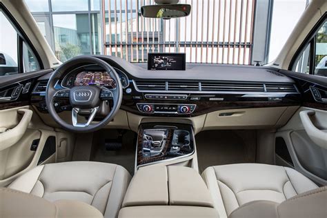 Audi Q7 2017 Interior Photos Cabinets Matttroy