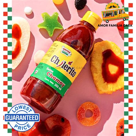 El Chilerito Authentic Chamoy Original Flavor Sauce 355ml Product Of
