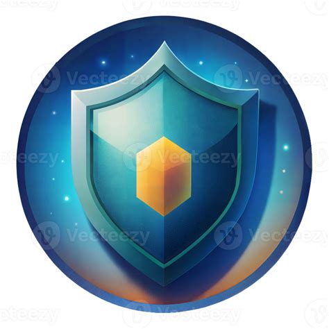 Shield Icon Representing Security And Protection On Transparent Background PNG