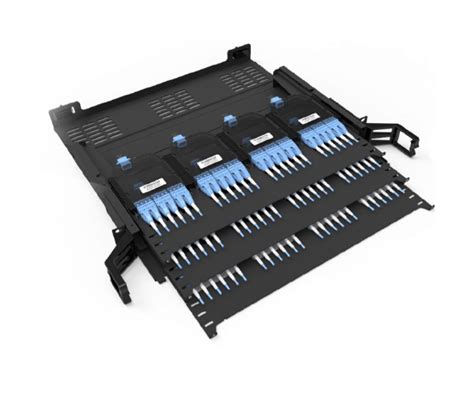 Centicore™ 19 1u Ultra High Density Patch Panel For 12 Slim High