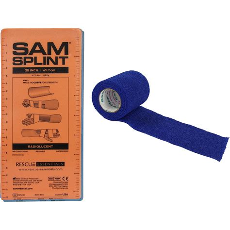 Sam Splint 9 Orange Blue Charcoal Gray Sam Splint
