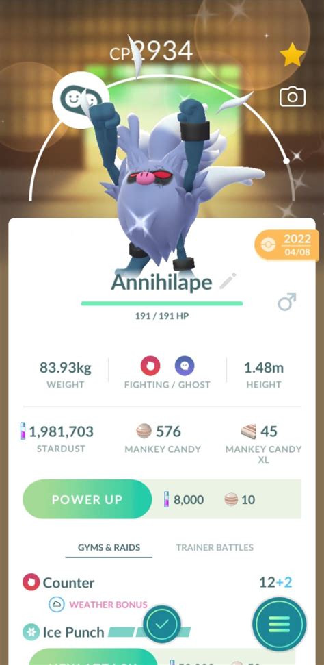 Annihilape Evolution Tip Rpokemongo