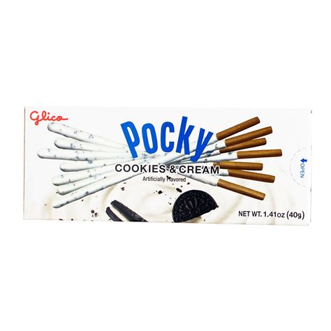 Pocky Cookies And Cream 141oz 10 Pack Candy District