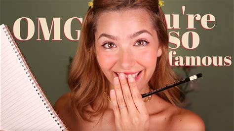 Asmr Interviewing You Youre Famous Im Obv A Fan Youtube