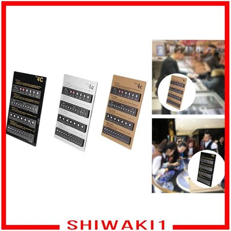 Shiwaki1 Diamond Grading Board Identification Tool Acrylic Sales
