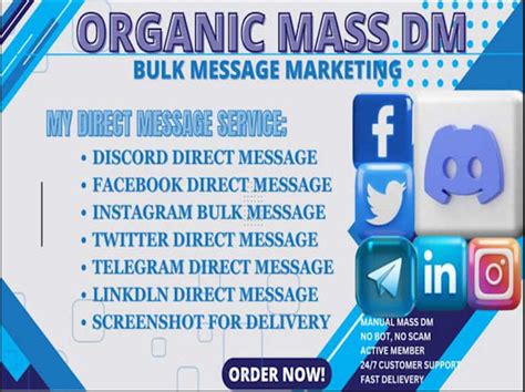 Telegram Mass Dm Bulk Sms Direct Messages Organic Promotion Invite