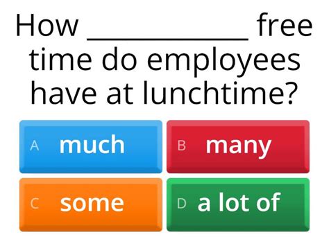 Quantifiers Quiz