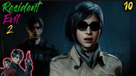 Resident Evil 2 Remake Leon Meet Ada Underground Parking Gamingvideo